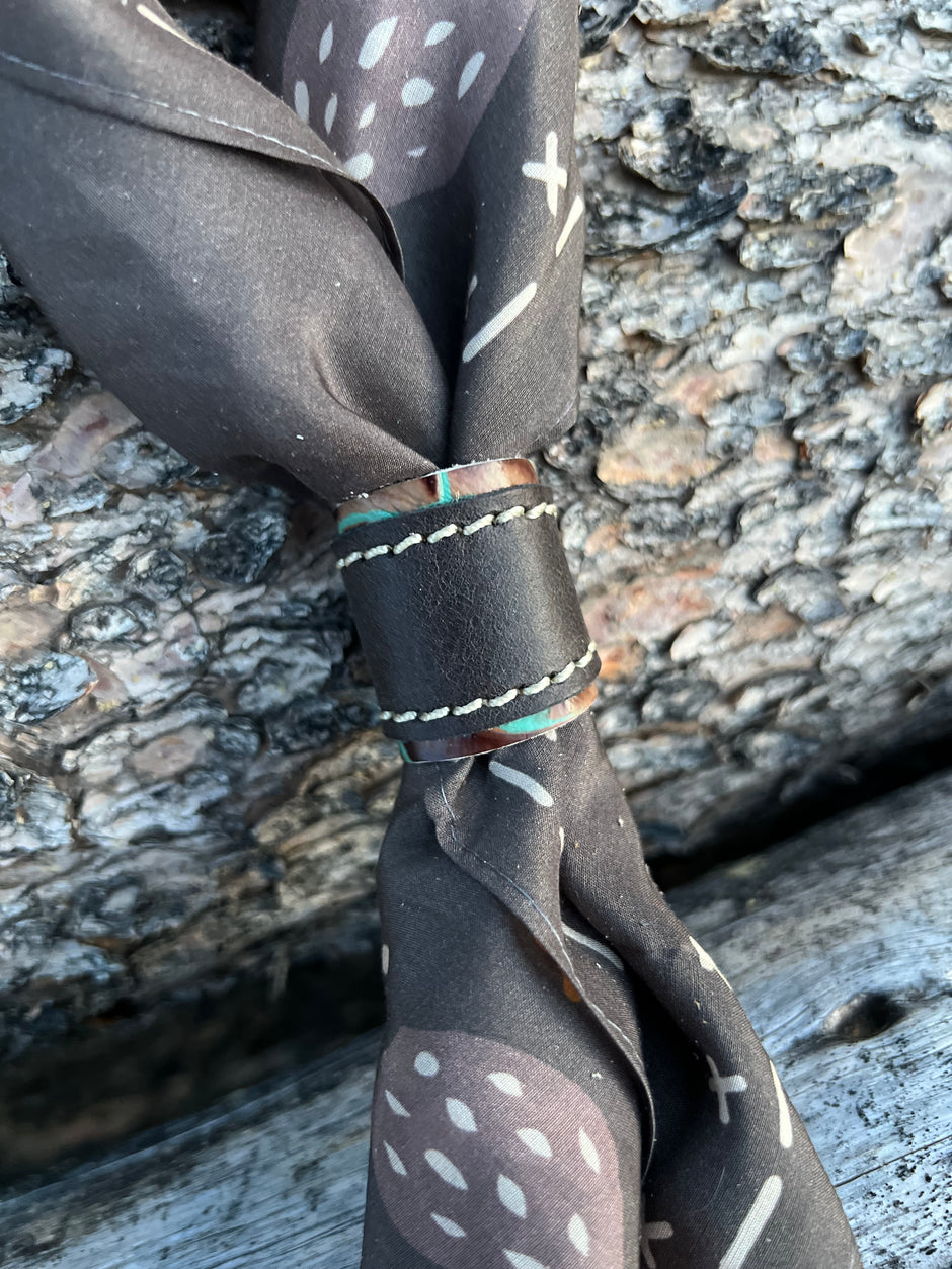 Leather Slides for Wild Rags/Scarves – KLS Designs